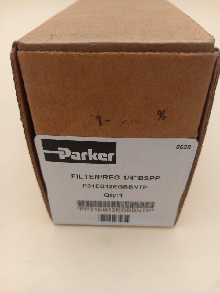 Parker Hydraulik FIL.. 8B SQ.GAU. 1/4BSP Filter Regulator ...