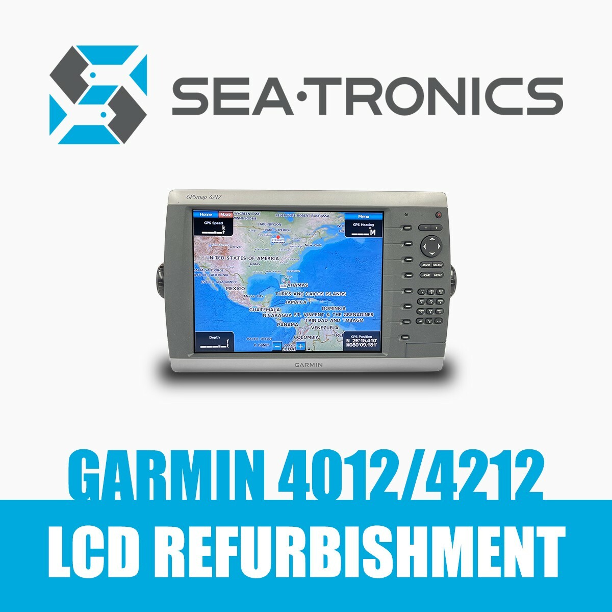 Garmin GPSMAP 4012/4212 LCD Refurbishment | Aftermarket