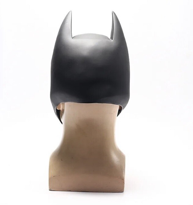 Cosplay Mask Halloween Batman The Dark Knight PVC Soft Party Helmet ...