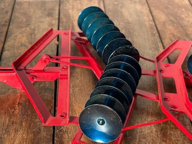 VINTAGE 1/16 Carter Tru Scale Tandem Disc Disk Harrow Implement Farm ...