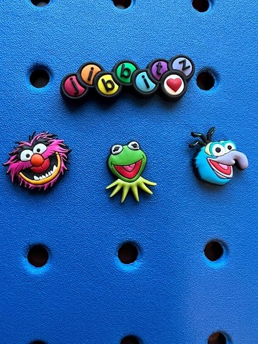 Muppets - Kermit, Gonzo, etc. Authentic Jibbitz Shoe Charm for Crocs ...
