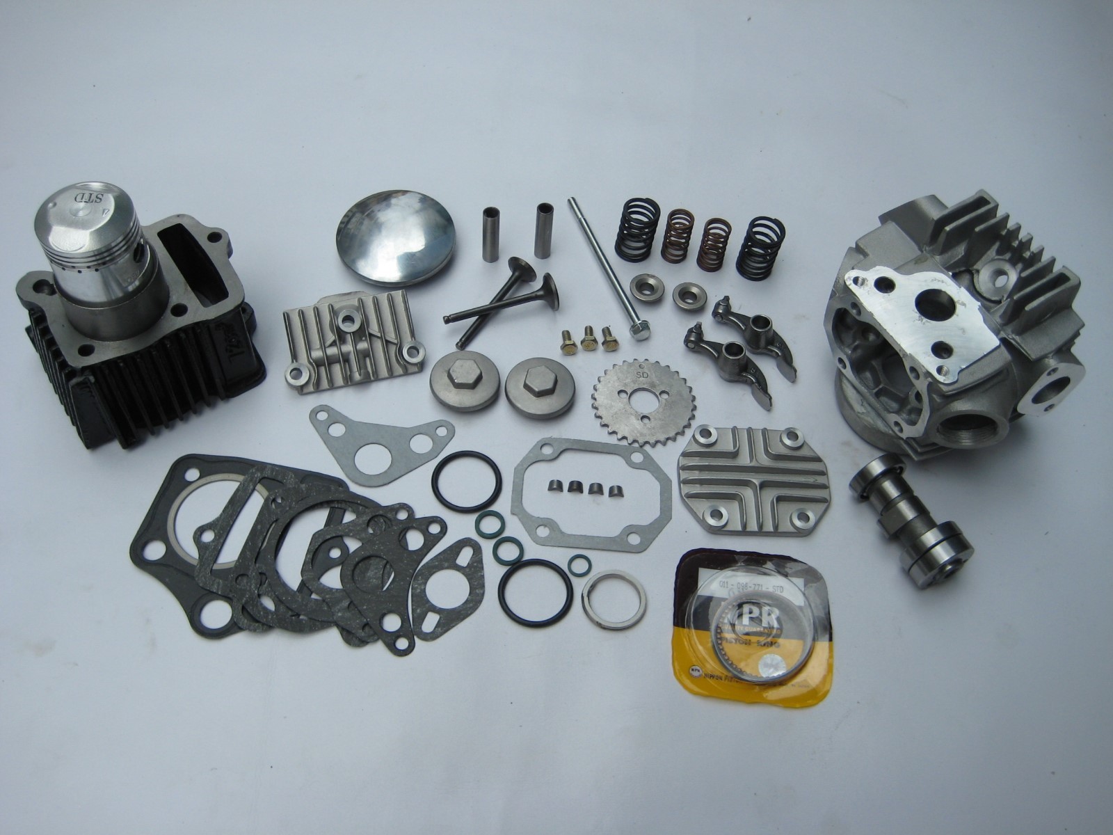 72cc cylinder head kit to upgrade Honda C50 SS50 CF50 CT50 Z50 MD50 ...