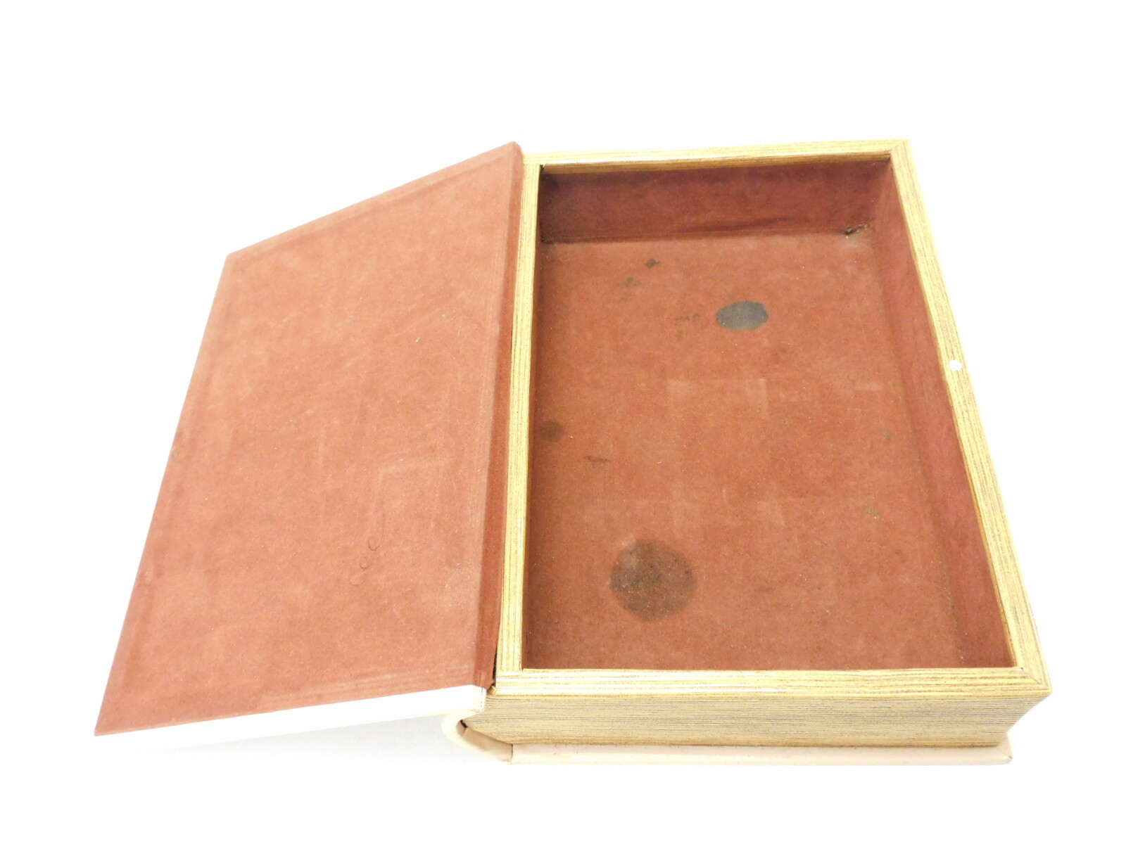 Vintage La Dame Aux Camelias Faux Book Box - Woman Smoking - Hidden ...