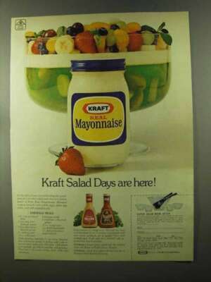 1973 Kraft Mayonnaise Ad - Emerald Mold Recipe | eBay