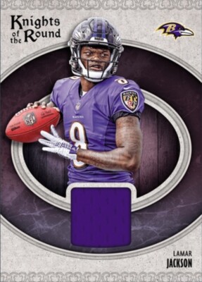 2018 Panini Lamar Jackson Knights Rookie Patch RC NFL Blitz Digital ...
