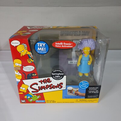 The Simpsons Interactive Environments Springfield DMV Selma Bouvier | eBay