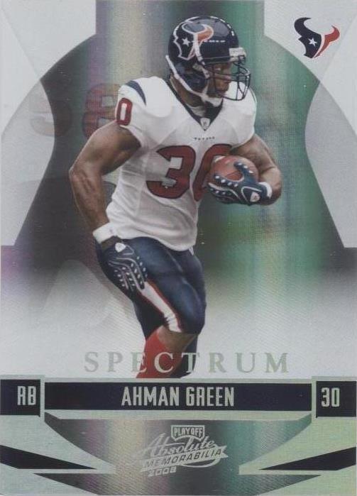 2008 Playoff Absolute Memorabilia - Ahman Green #60 Spectrum Silver ...