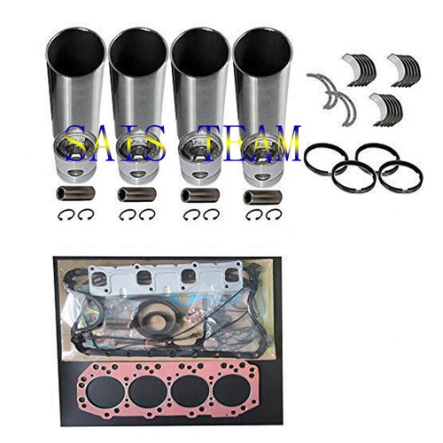 Isuzu 4BD1 4BD1T Engine Rebuild Kit fits NPR NQR Truck Forklift ...