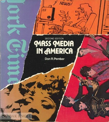 Don R Pember / MASS MEDIA IN AMERICA 1977 | eBay