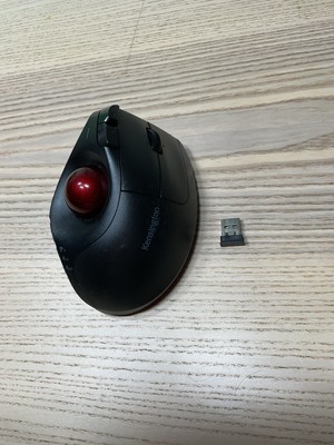 Kensington Pro Fit Ergo Vertical Trackball Mouse w/ Dongle Model M01480 ...