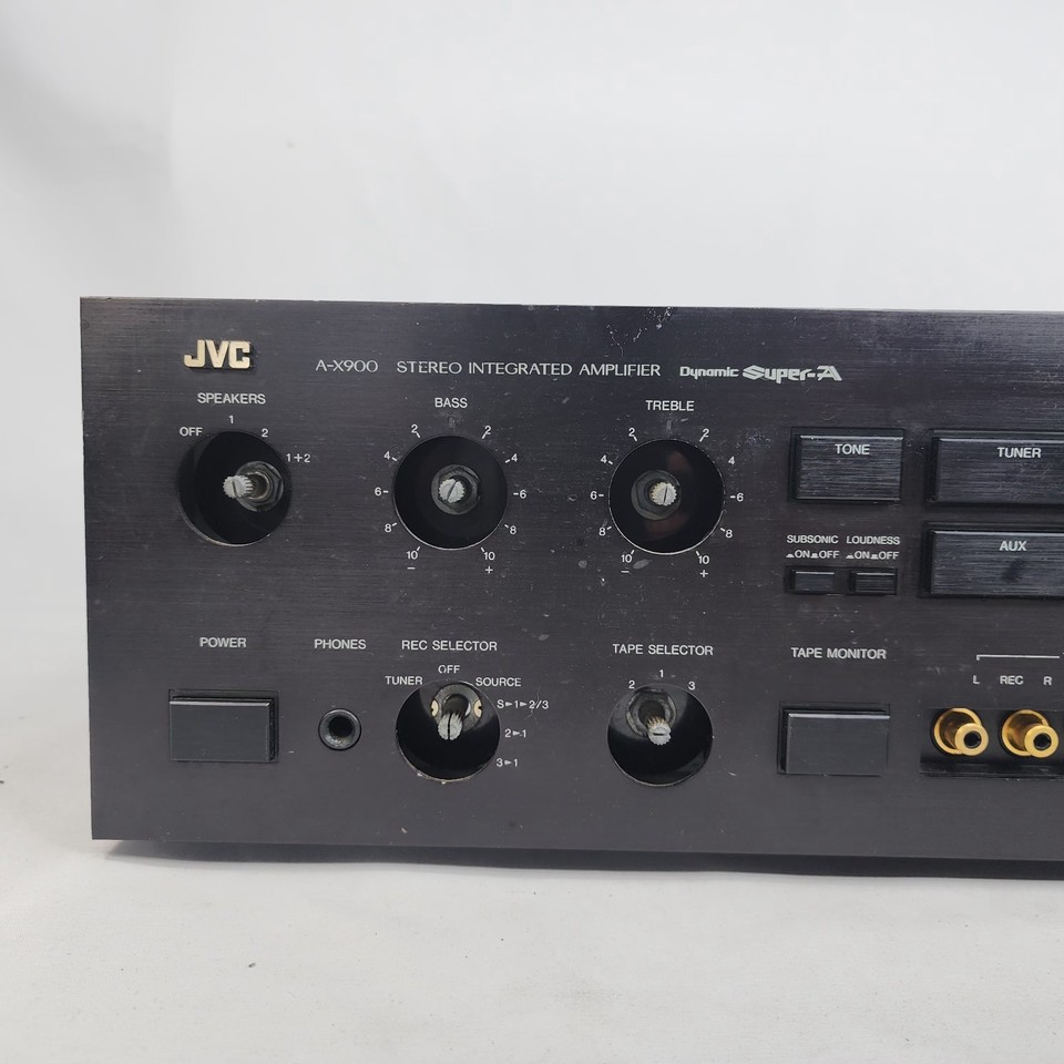 JVC A-X900 Stereo Integrated Amplifier Vintage Hi-Fi For Parts or ...