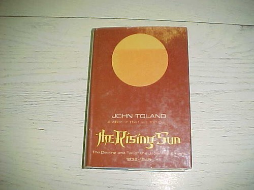 1970 1ST ED Rising Sun Book John Toland Decline Fall Japanese Empire ...
