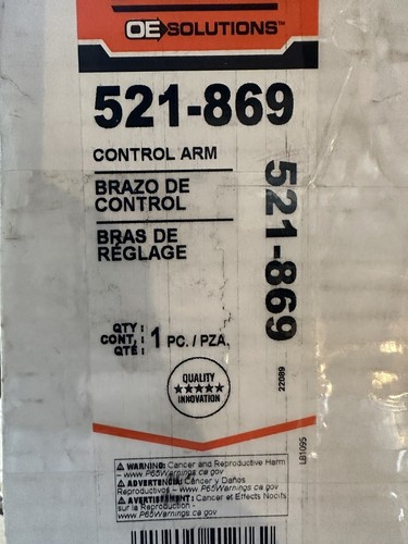 Suspension Control Arm Rear Left Lower Dorman 521-869 fits 97-01 Honda ...