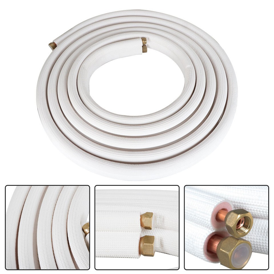3/8 * 5/8 Inch * 25Ft Cooling Connection Pipe For Mini Split Heat Pump ...
