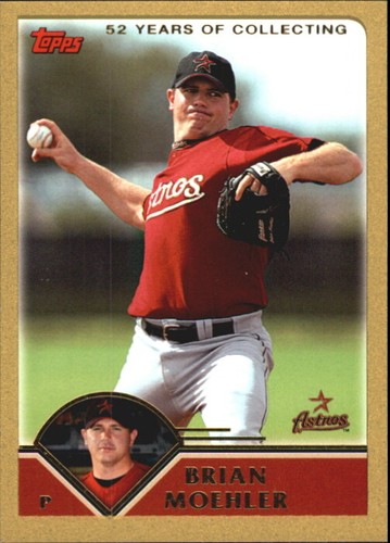 2003 Topps Gold #540 Brian Moehler/2003 - NM-MT | eBay