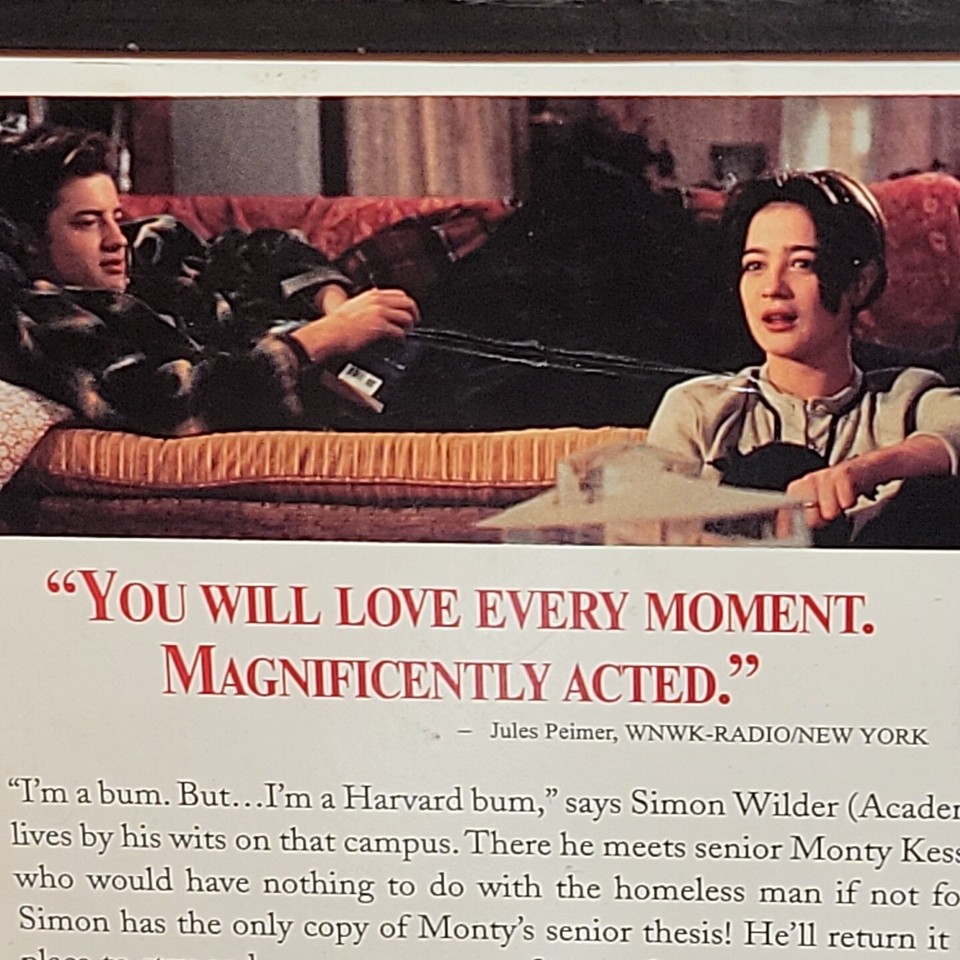 WITH HONORS vtg romance drama movie dvd 1994 full screen Pesci Fraser ...