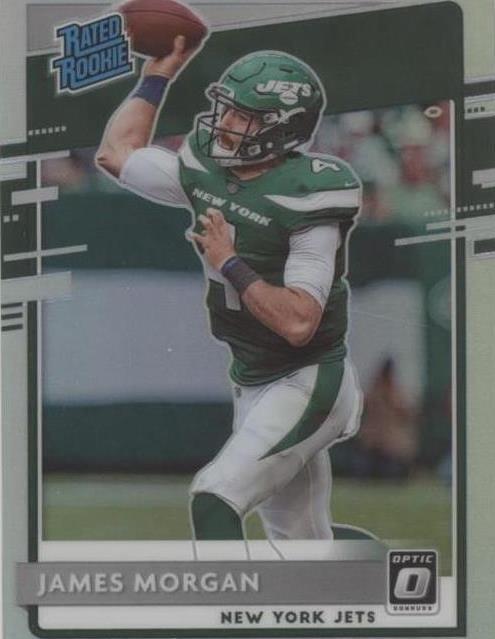 2020 Panini Donruss Optic - Rated Rookies James Morgan #189 Holo Prizm ...