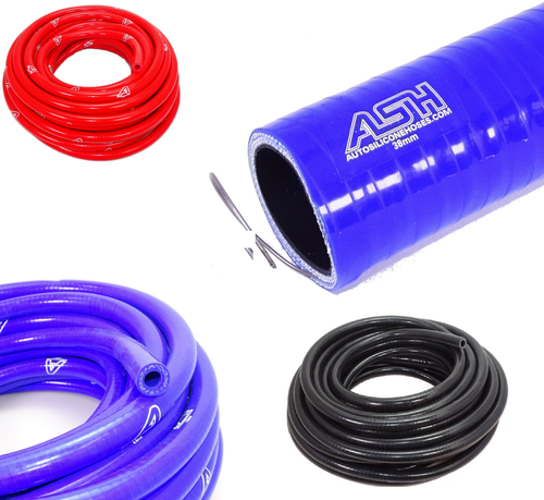 Radiator Coolant Hose Flexible Silicone Wire Reinforced 1 Metre 6.5mm ...