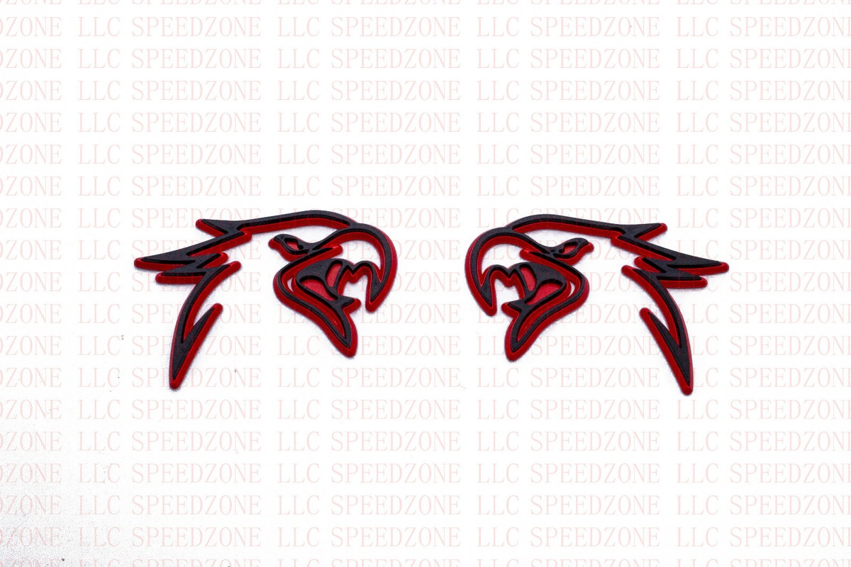 SRT Logo 2 Logotipos Del Emblema Hawk Bird Hellhawk Redeye Para Grand ...