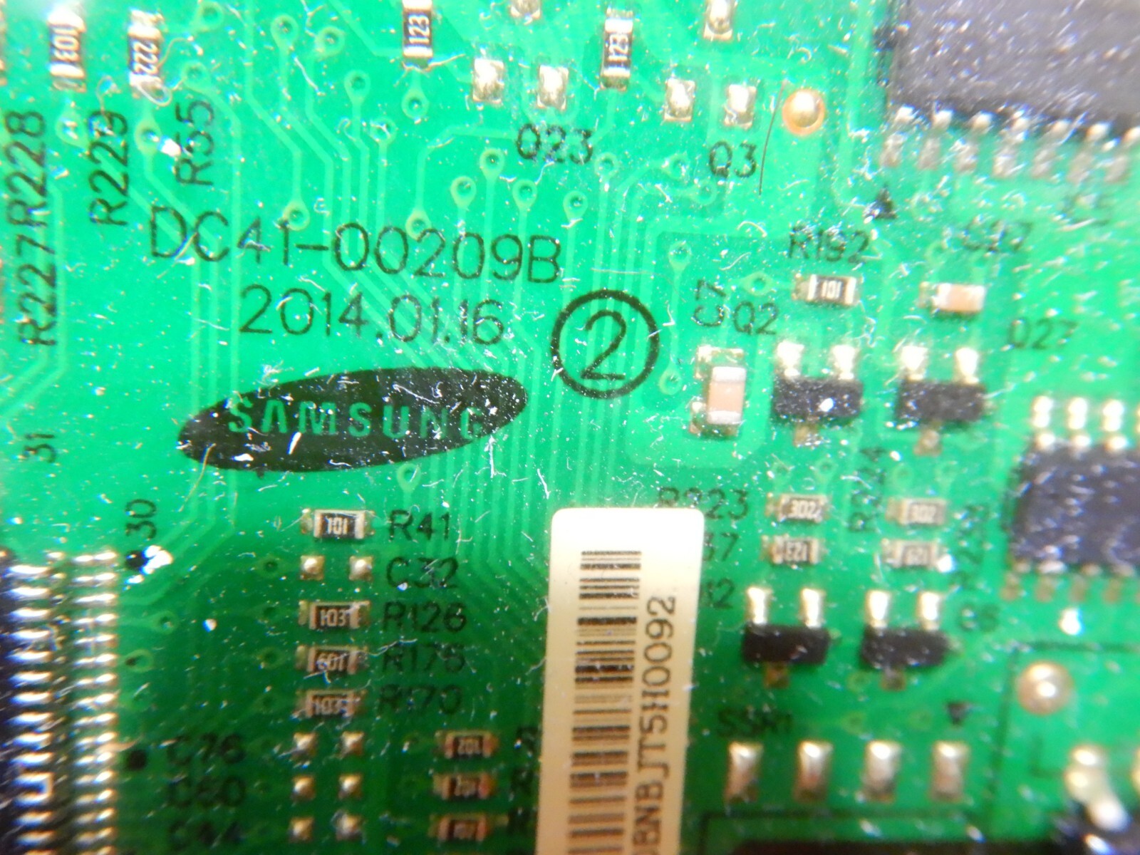 Samsung DC92-01645A Assy Pcb Main (DC41-00209B) for sale online | eBay