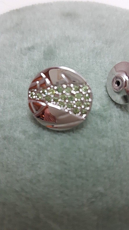 SWAROVSKI CRYSTAL SCS GREEN BAMBOO TAC PIN RETIRED | eBay