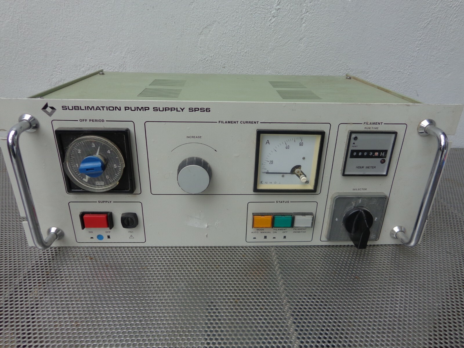V.G. Electronics Titanium Sublimation Pump Power Supply SPS6 | eBay