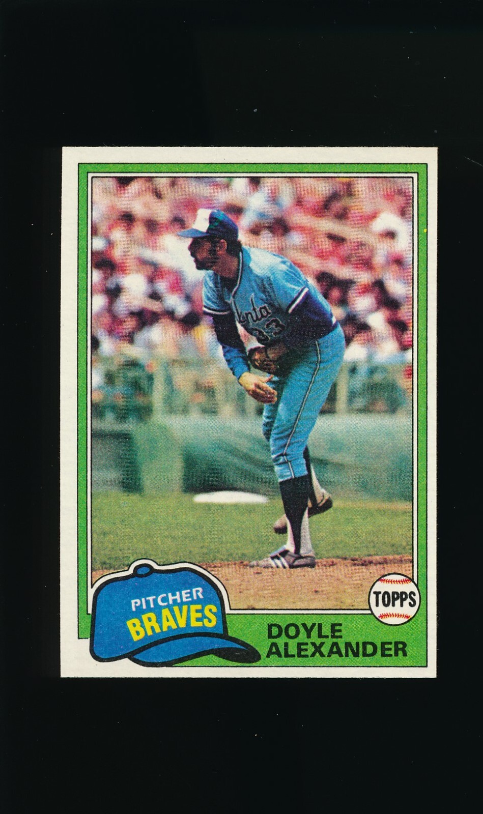 1981 Topps #708 Doyle Alexander * Pitcher * Atlanta Braves * NM * | eBay