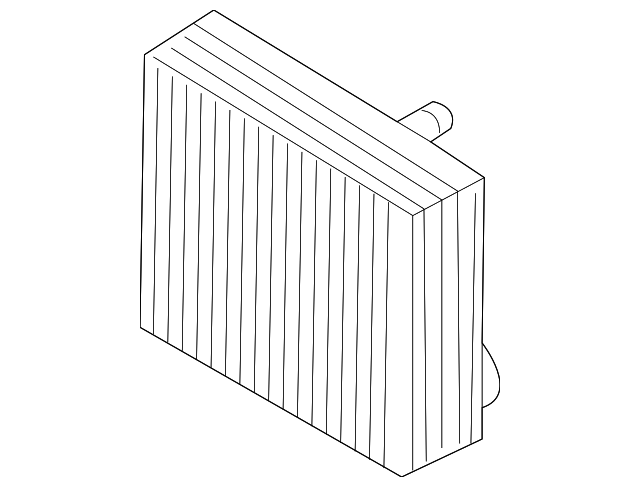 Volvo 30630696 Genuine OEM Factory Original Evaporator Core for sale ...