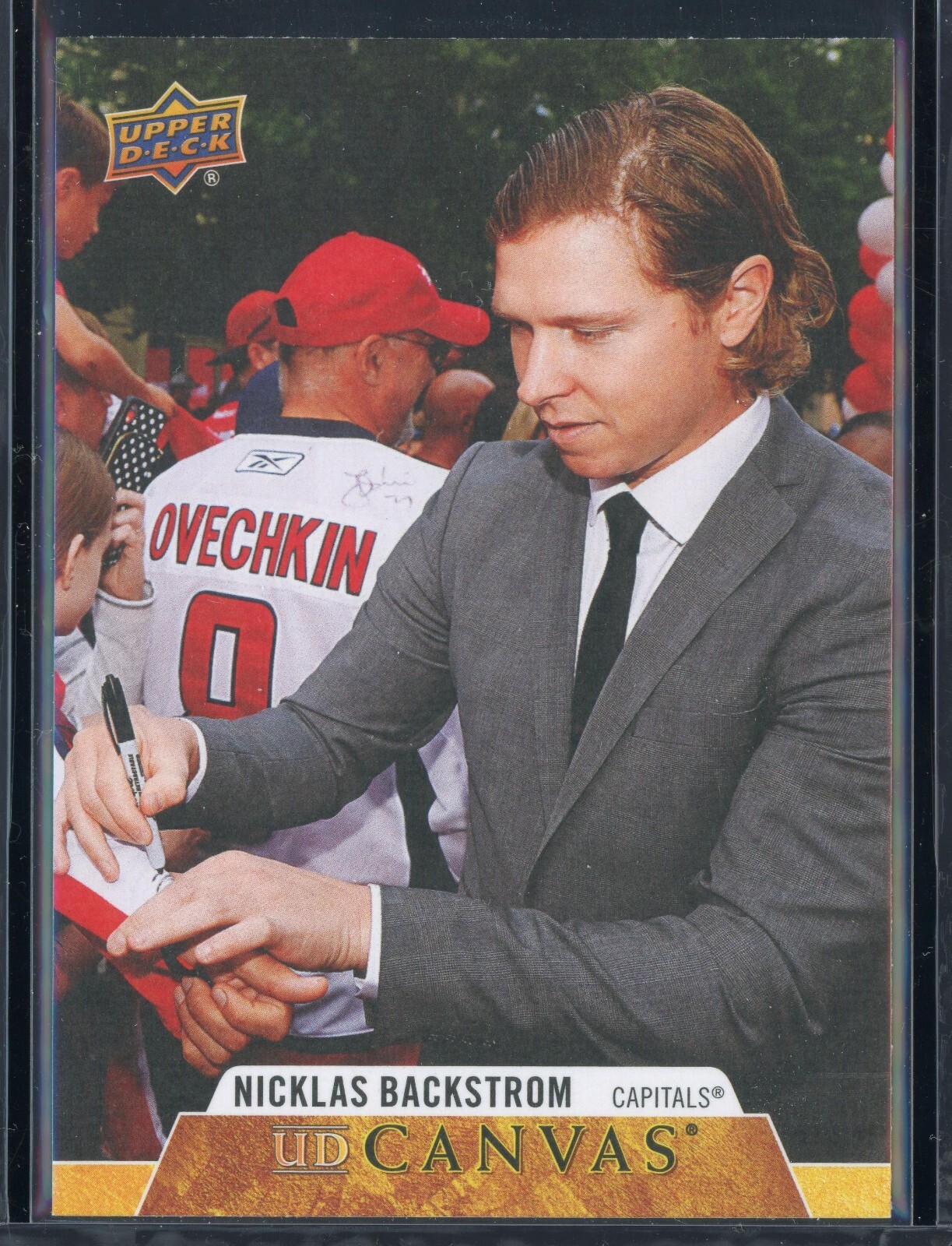 2020-21 Upper Deck UD Canvas Nicklas Backstrom #C206 | eBay
