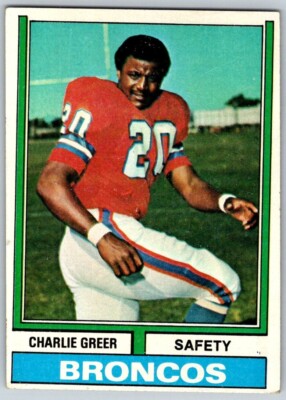 1974 Topps #217 Charlie Greer RC | eBay