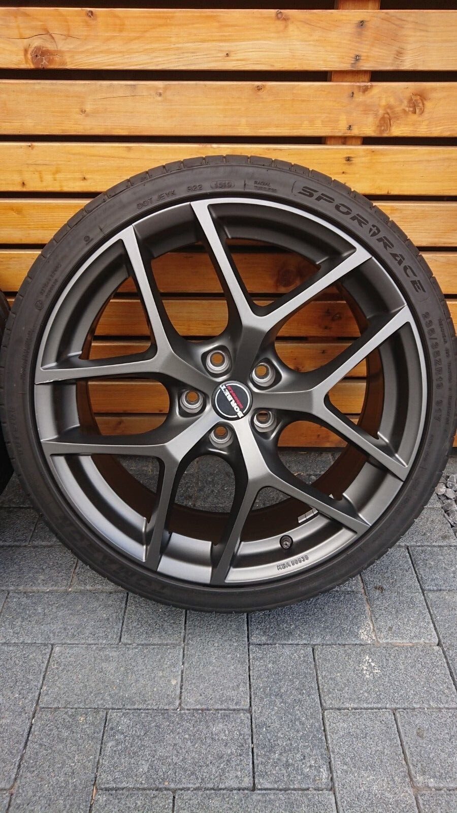 Alufelgen Kompletträder - Borbet Y titan matt und Tomason Sportrace Reifen | eBay.de