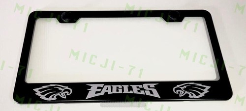 Eagles Philadelphia NFL Stainless Steel License Plate Frame Holder Rust ...