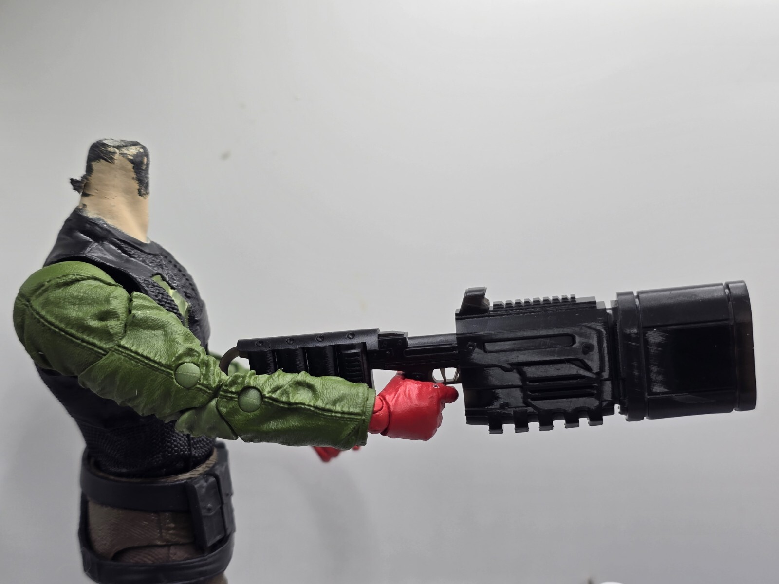 3d Print BATMAN EMP GUN 1:10 7" Diamond Select McFarlane DC Multiverse ...