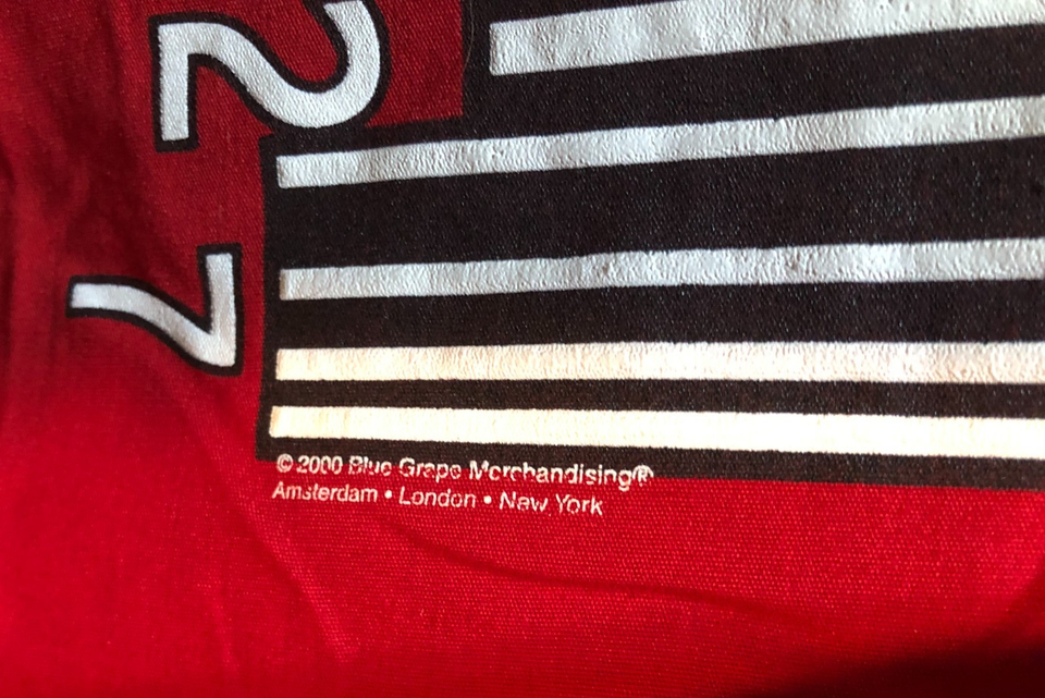 Slipknot Vintage 2000 Red Kap Bar Code Heavy Metal Maggot Work Button ...