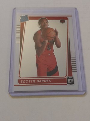 Scottie Barnes 2021-22 Panini Donruss Optic Rated Rookie RC #186 ...