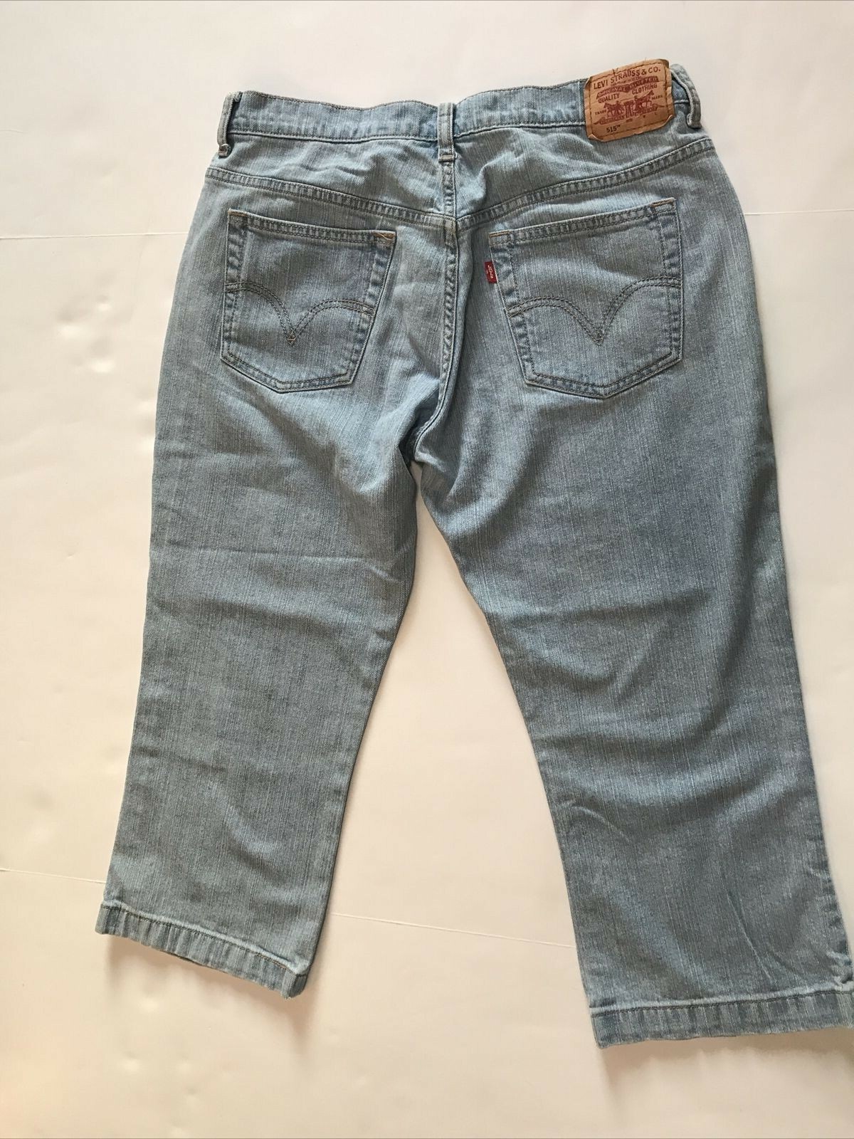 LEVIS 515 NOUVEAU STRETCH LIGHT WASH CAPRIS sz10 - Gem