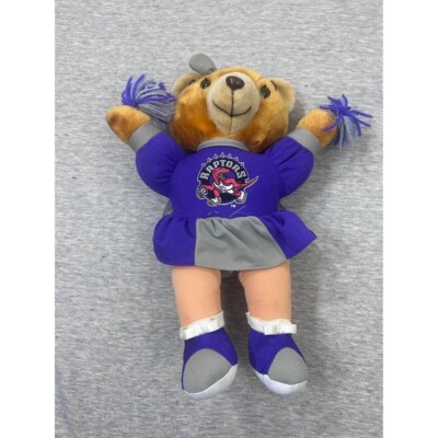 Toronto Raptors NBA Rare 10" Plush Cheerleader Brown Teddy Bear | eBay