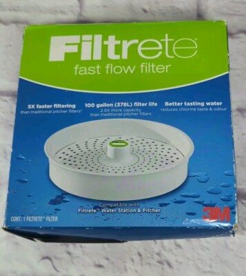 3M Filtrete Fast Flow Filter for Water Station & Pitcher Filter ...