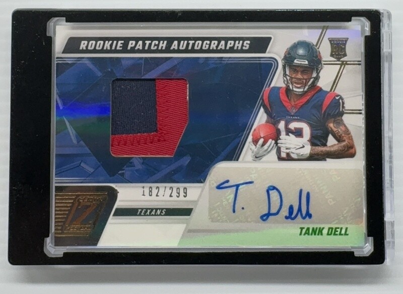 2023 Panini Zenith Tank Dell Rookie Patch Auto Autograph RC #182/299 ...