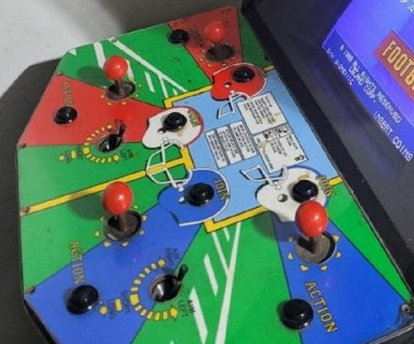 ALL AMERICAN FOOTBALL ARCADE MACHINE by LELAND 1989 (Excellent ...