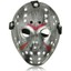 Jason Voorhees Mask - Silver/Red - Dress Up - Halloween - Cosplay ...