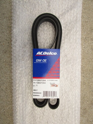FITS: 03 - 07 HUMMER H2 6.0L V8 SERPENTINE DRIVE FAN BELT P/N 12637204 ...