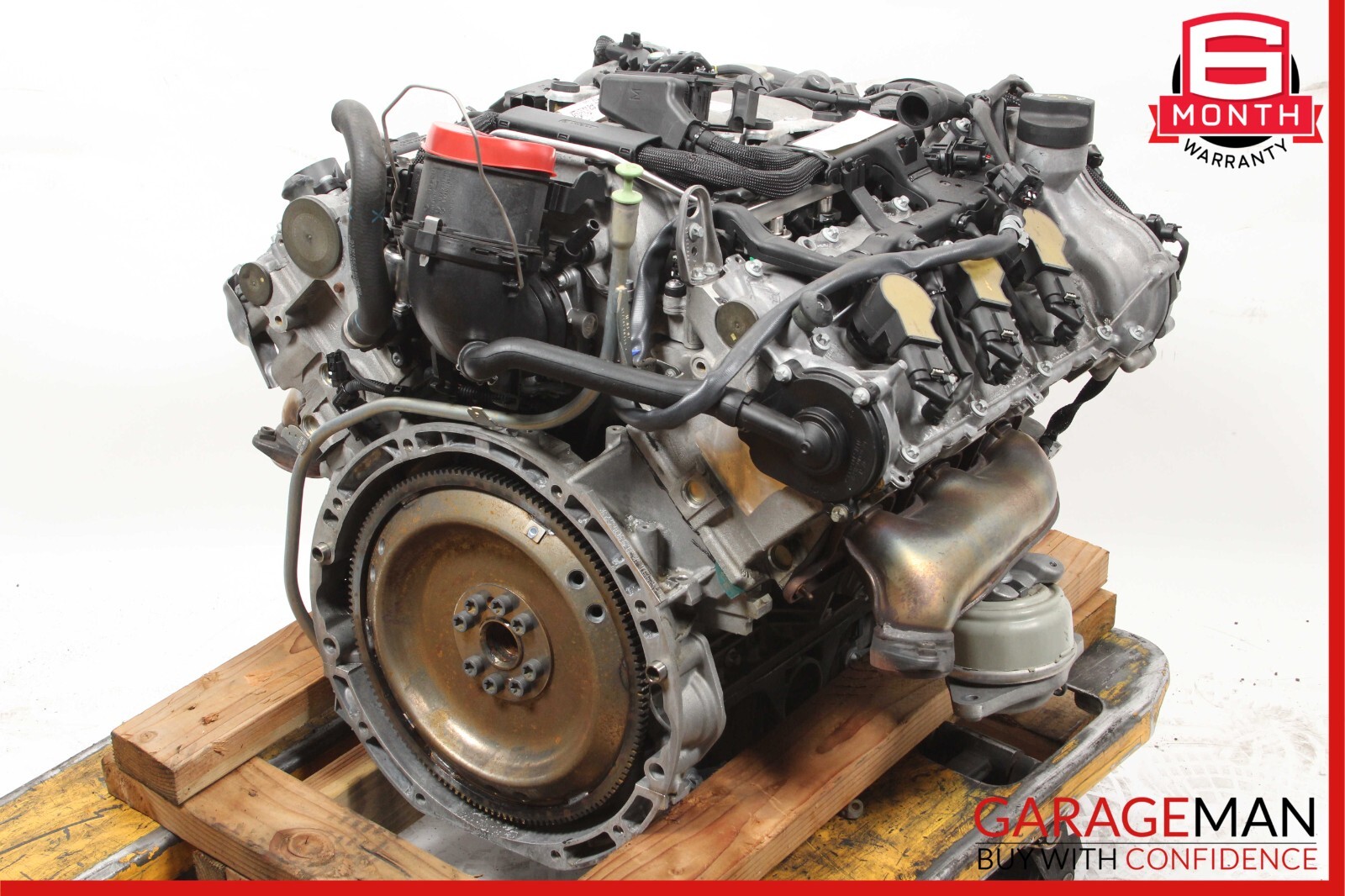 10-12 Mercedes X204 GLK350 3.5L M272 Engine Motor Block Assembly 134k ...