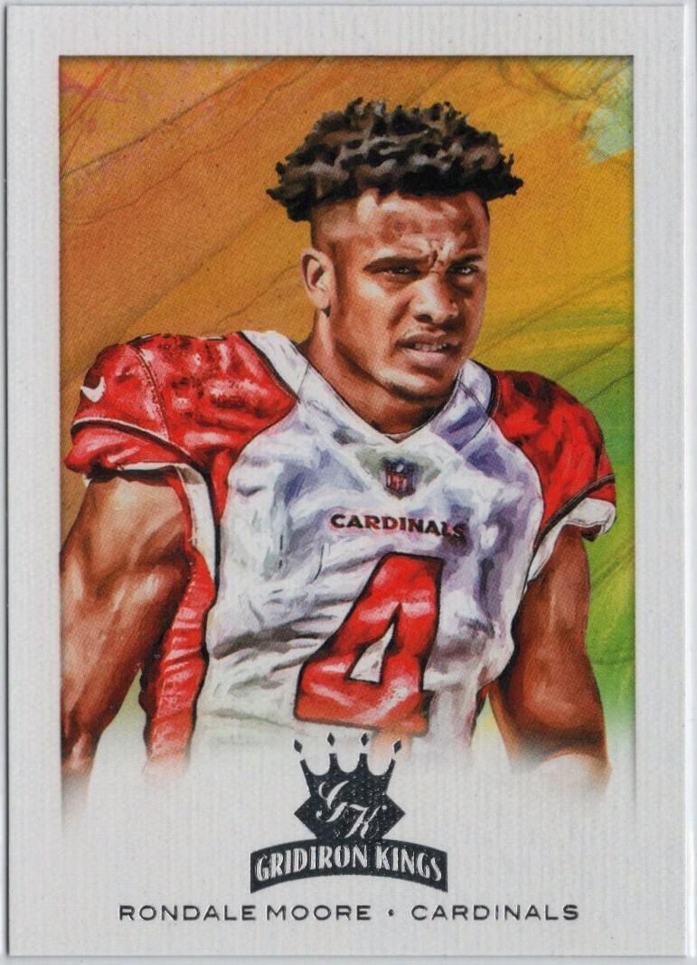2021 Panini Chronicles Gridiron Kings Rondale Moore Rookie Card #GK-29 ...