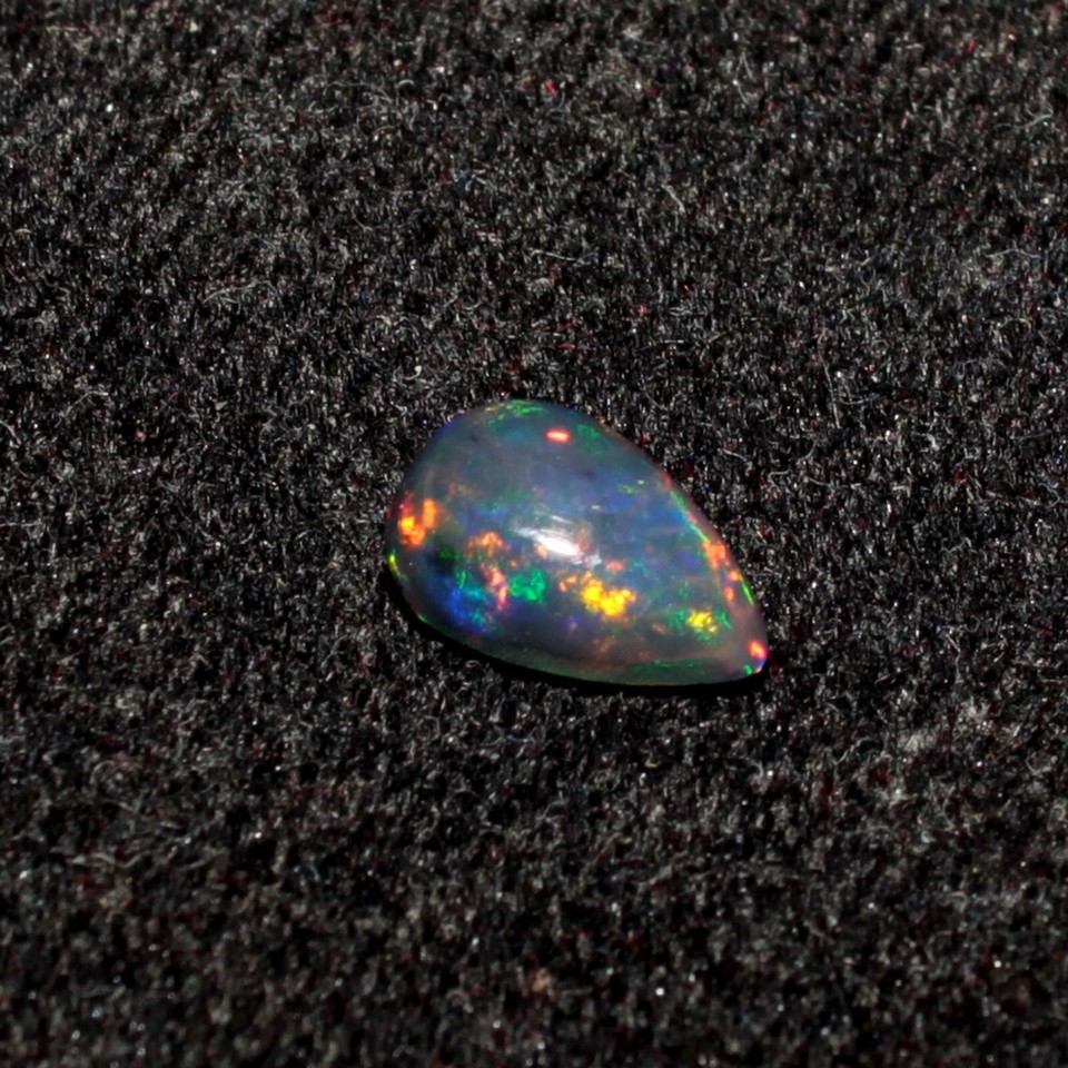 Opal-Black Opal- Natural Welo Multi Fire Opal-Loose Opal-Opal Gemstone 8x5 MM | eBay