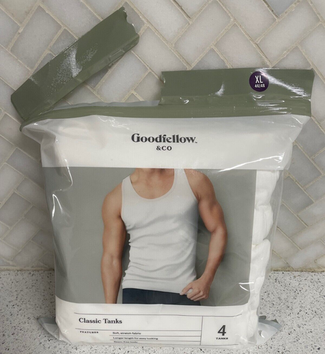 Goodfellow & Co. Men's Classic Tanks XL 4 Pack | eBay
