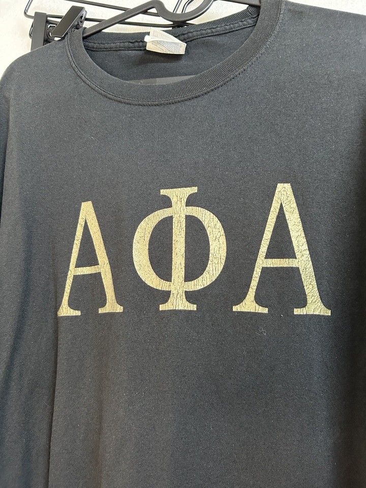 Alpha Phi Alpha Beta Kappa 75 Black T Shirt Anniversary 3XL VTG ...