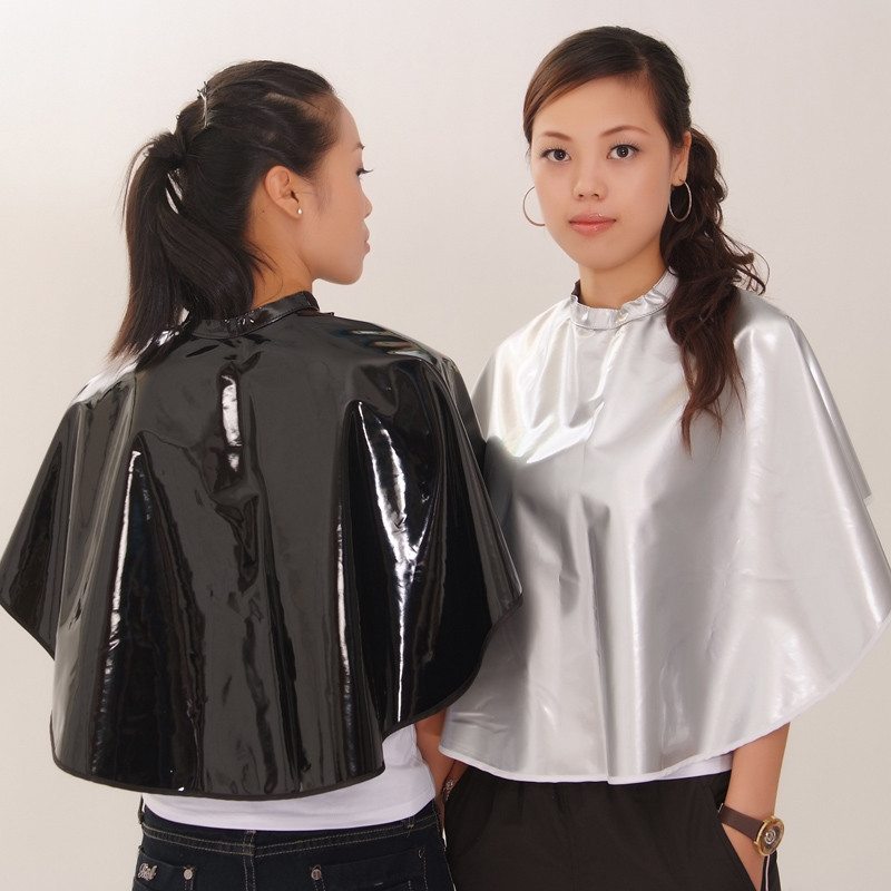 Barber Haircut Cape PVC Hair Trimming Hairdressing Waterproof Shawl ...
