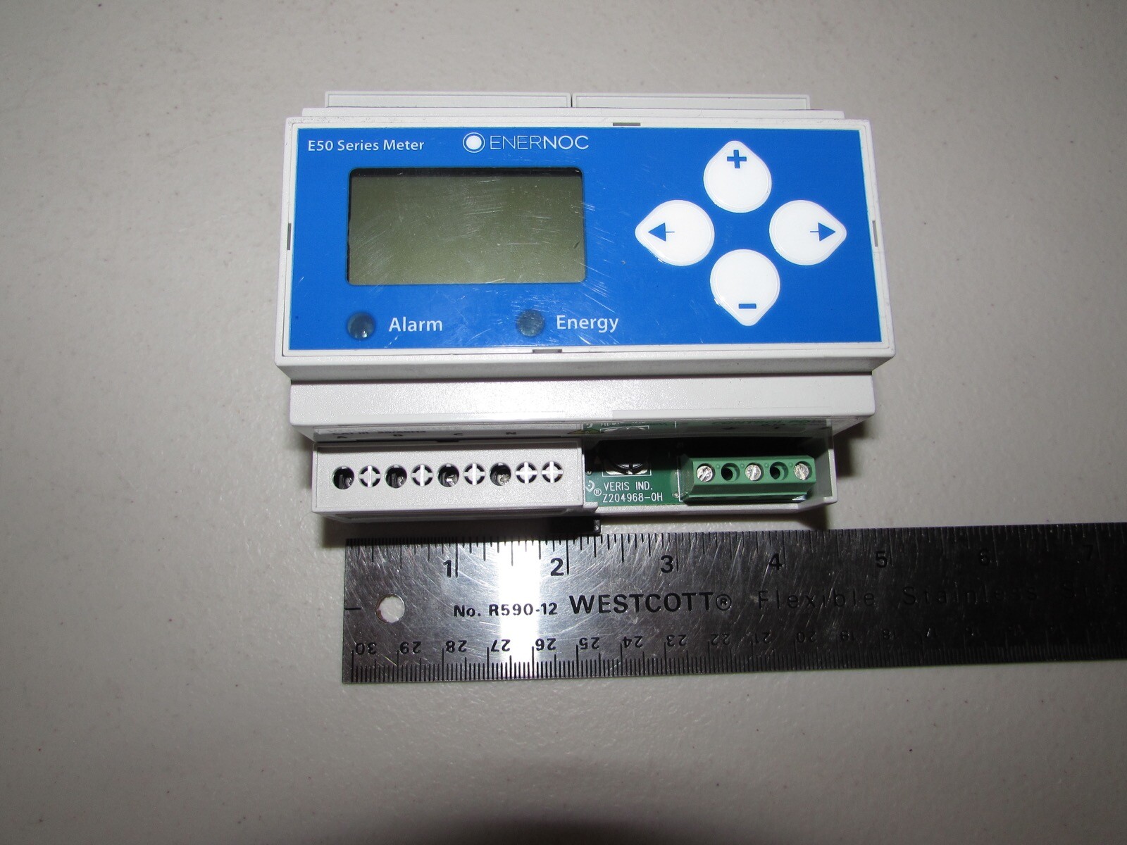 VERIS Enernoc DIN Rail Mount Compact Power Meter E50C2A-E5 E50 Series ...