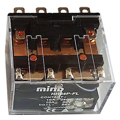 1PCS HH64P-FL Mind 24VDC Intermediate Relay 10A 240VAC/30VDC 14Pins | eBay
